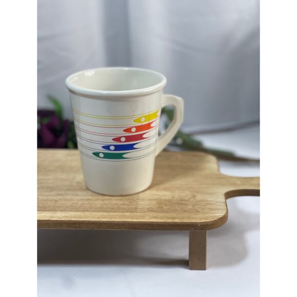 FDTA | Dining | Vintage 986 Fdta Rainbow Mug 4 34 Tall Made In Japan ...